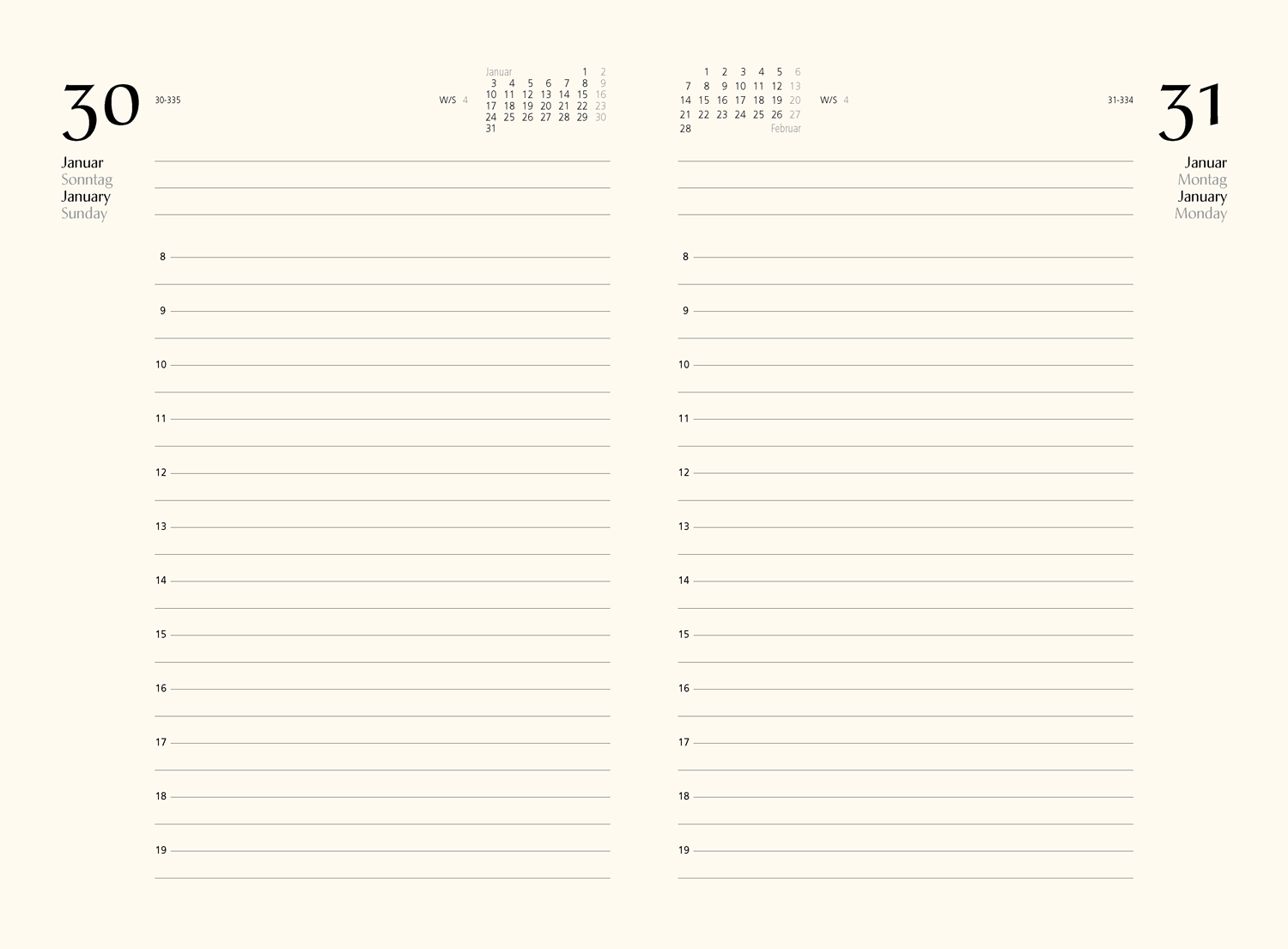 Bindewerk | Kalenderinfo