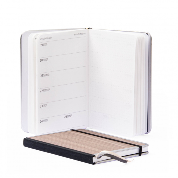 Bindewerk | Wochenplaner + Notizen BASIC WOOD