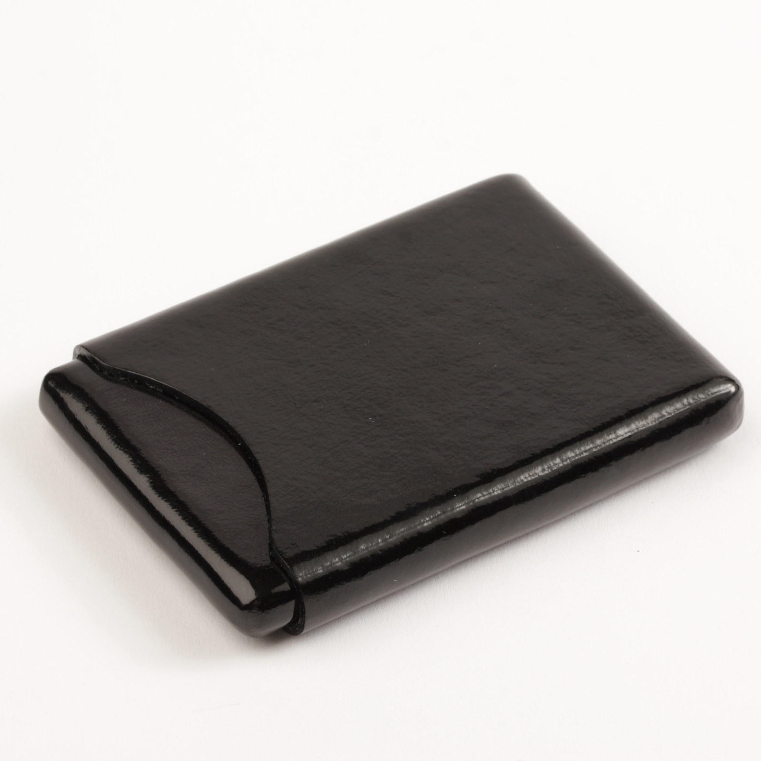 Bindewerk | Visitenkartenetui Leder schwarz