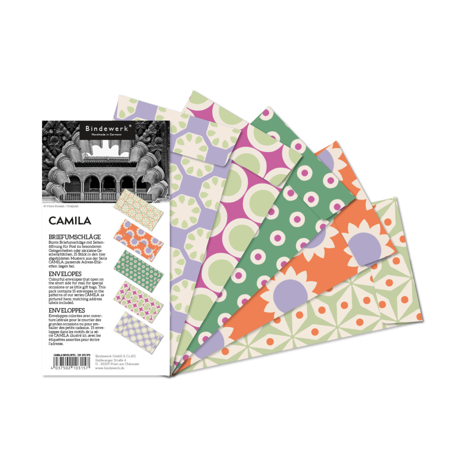 Bindewerk | Briefumschläge CAMILA