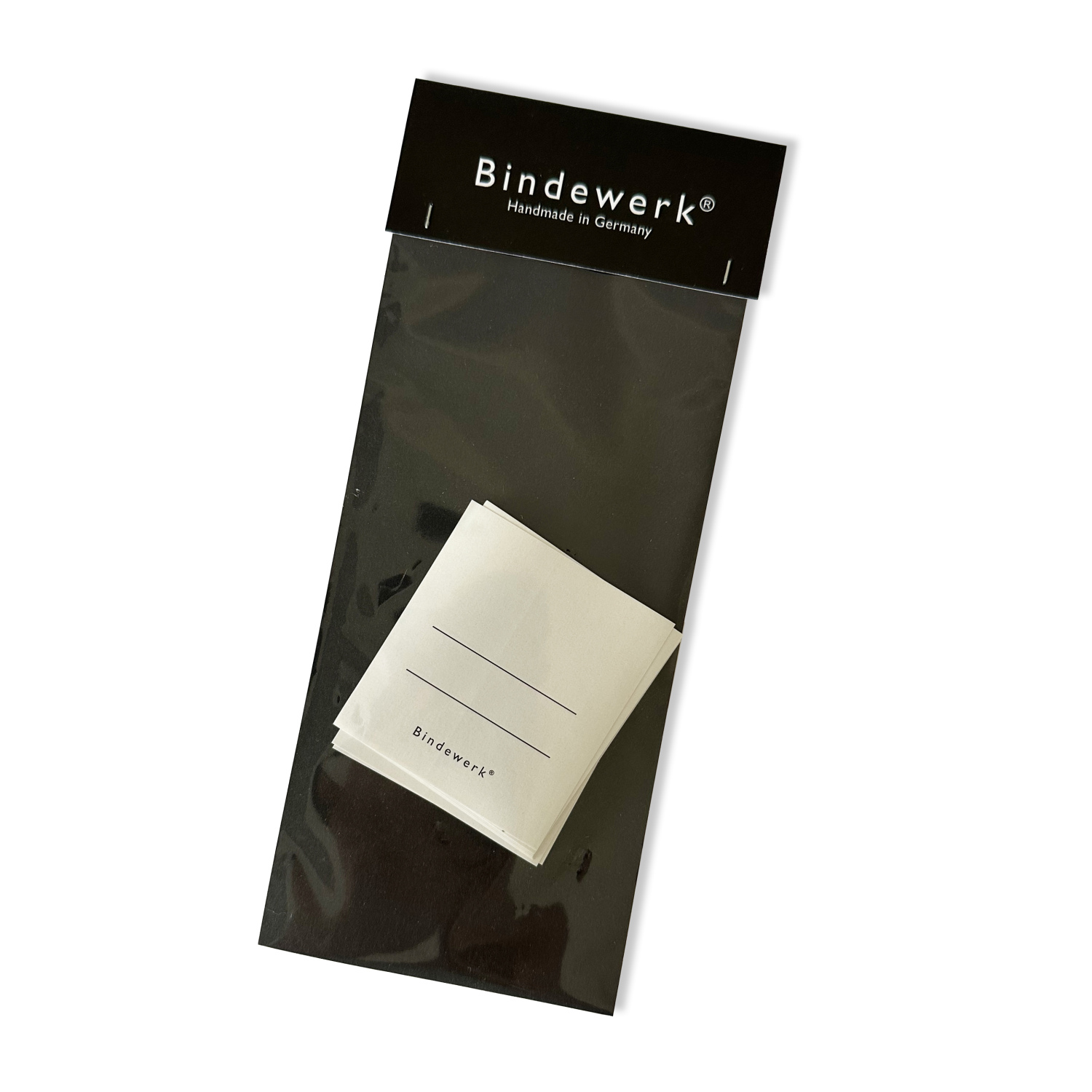 Bindewerk | Stehsammler Etikett JACKIE PAPER