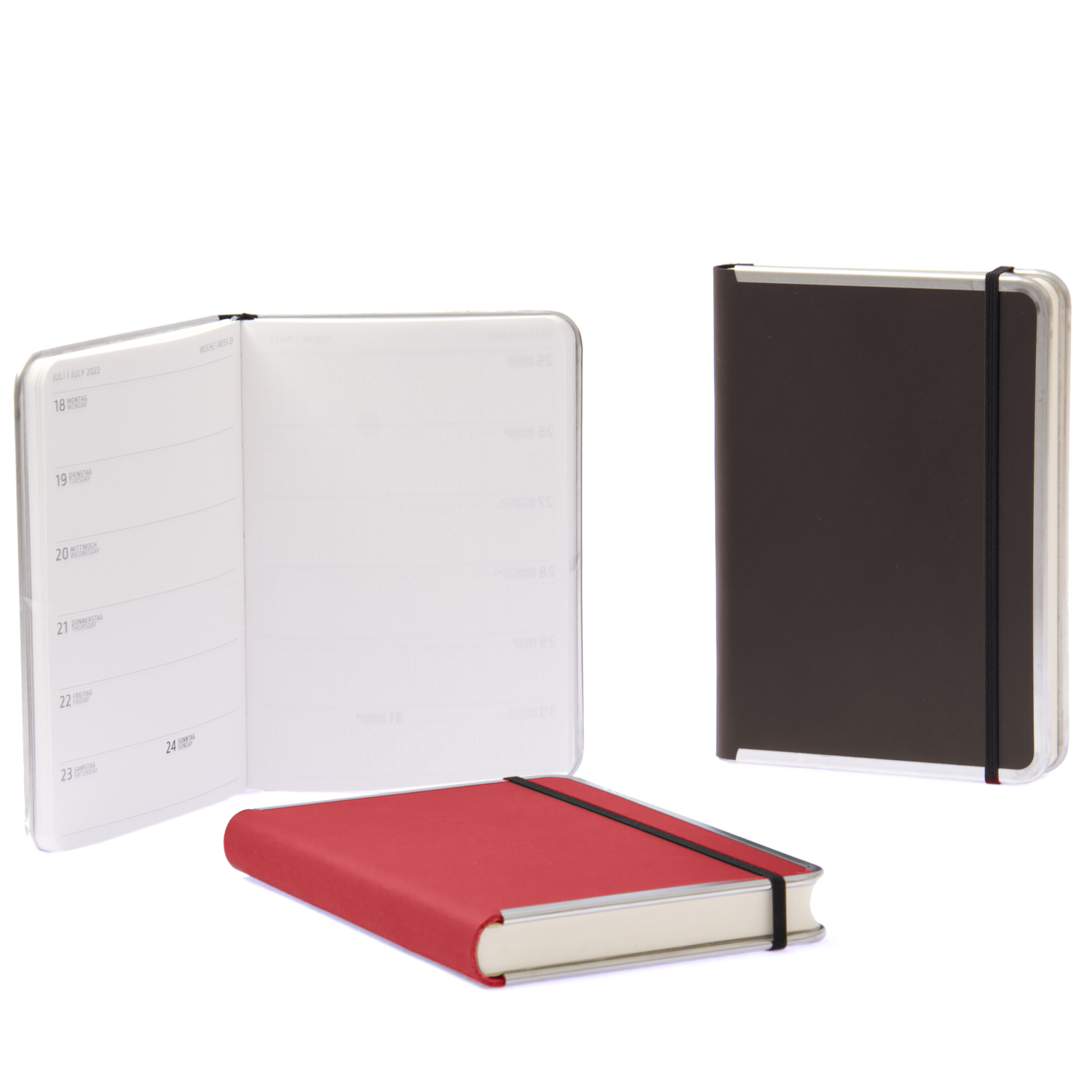 Bindewerk | Wochenplaner + Notizen BASIC LEATHER